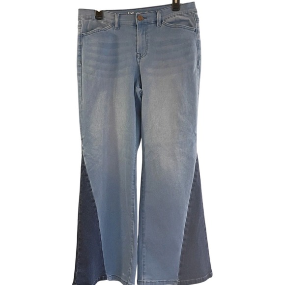 Diane Gilman | Jeans | Dg2 Diane Gilman Stretchy Jeans Size P Two Tone ...